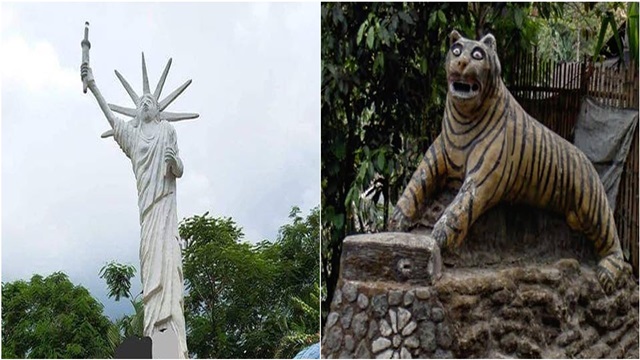 10 Potret Patung dengan Bentuk yang Tidak Biasa ini Bikin Kamu Tepuk ...