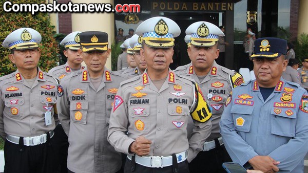 Polda Banten menggelar Operasi Patuh Maung 2023