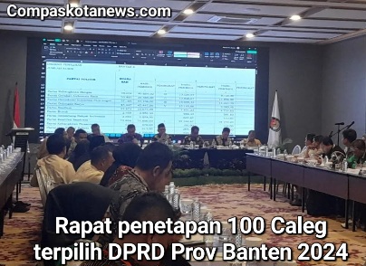 Penetapan 100 Caleg Terpilih DPRD Banten Hasil Pemilu 2024: KPU Umumkan Nama-nama Resmi - Compas ...