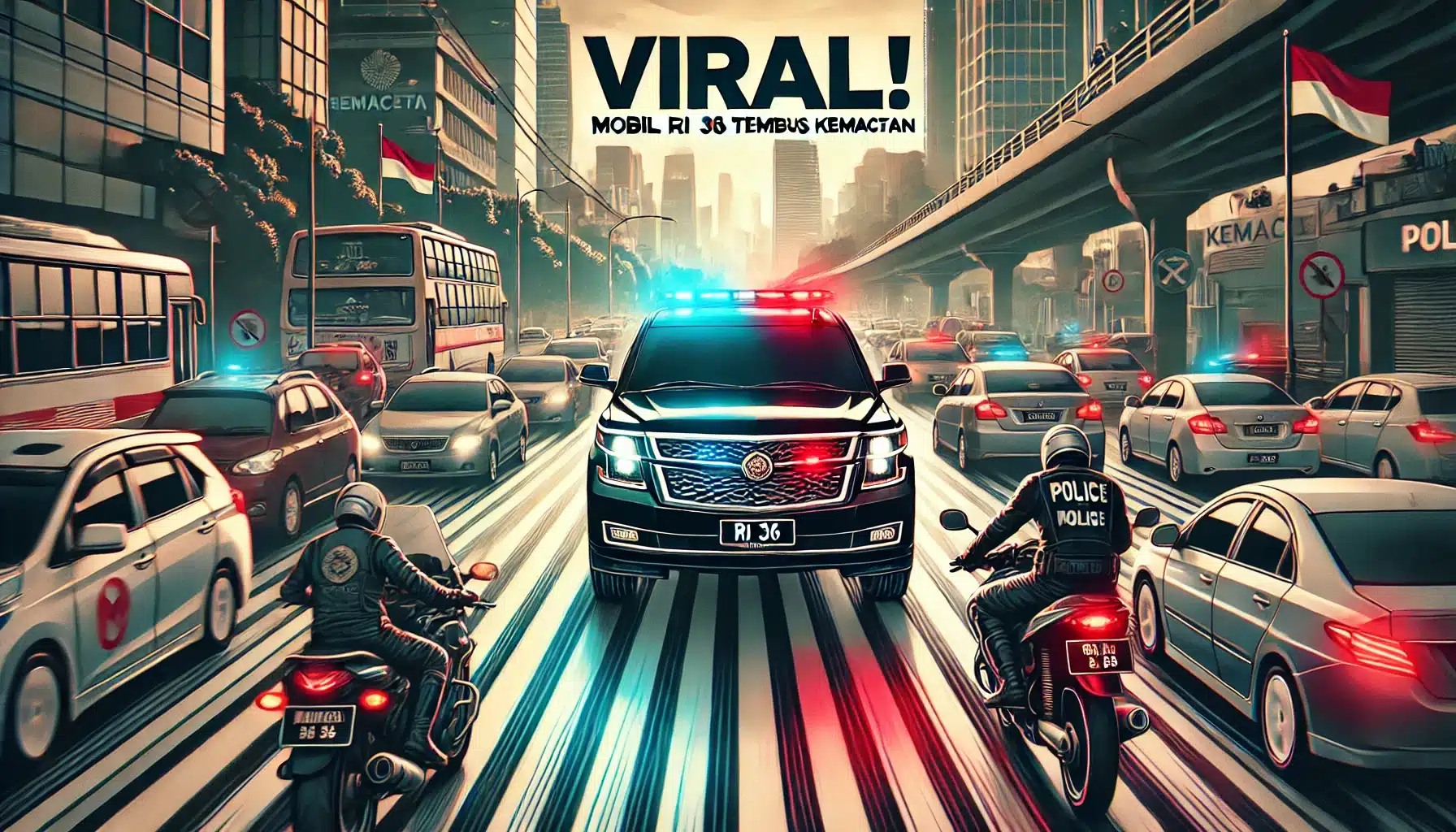 Heboh Mobil RI 36 Tembus Kemacetan, Siapa Sosok di Baliknya? - Compas ...