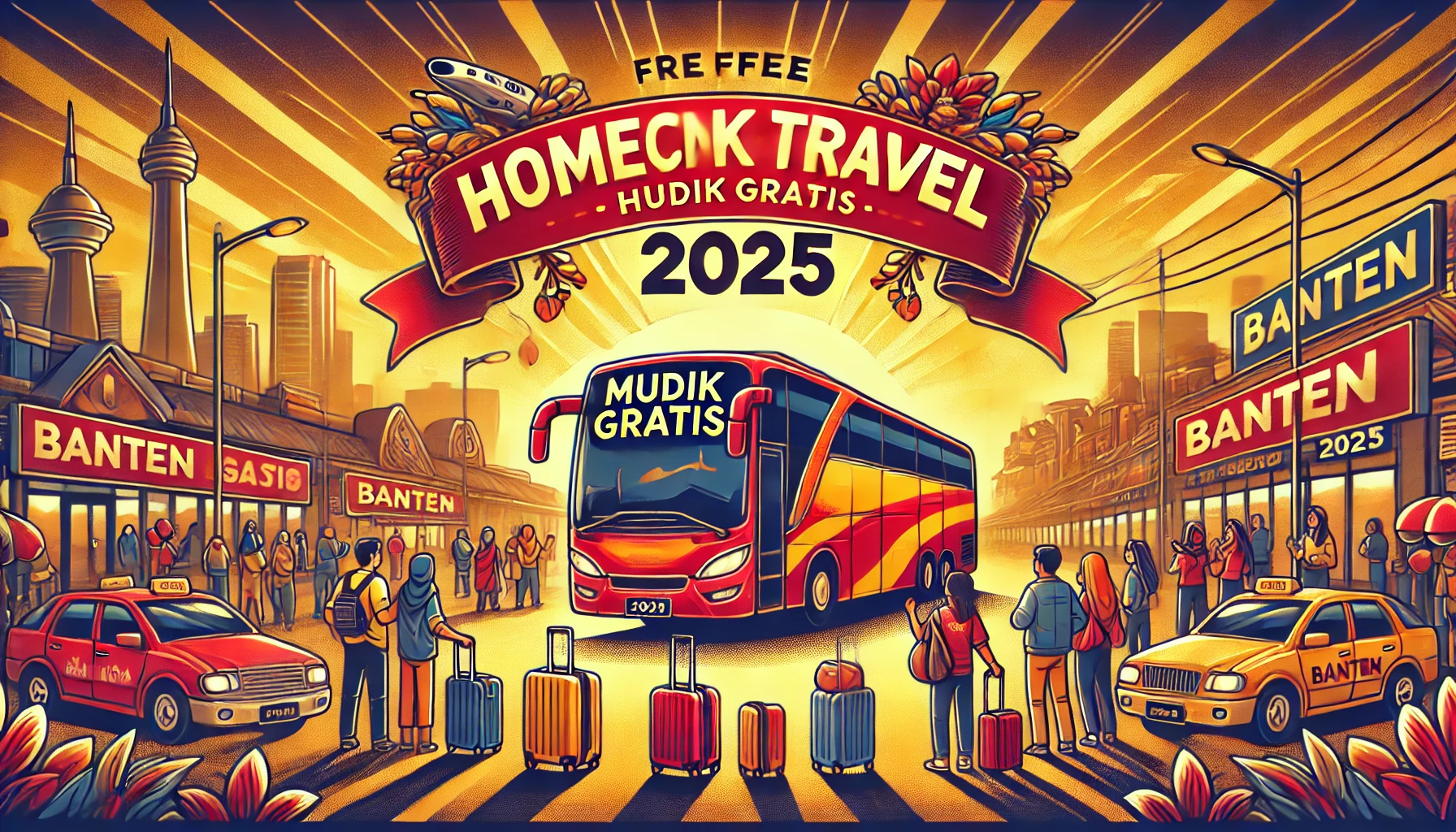 Mudik Gratis Pemprov Banten 2025, Tiket Ludes dalam 3 Jam, Cek Jadwal & Syaratnya! - Compas Kota ...